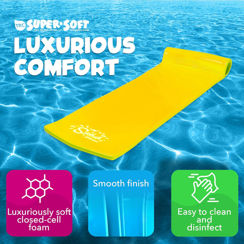 Foam Swimming Pool Float, Floating Water Lounger, Splash 1.25 ...