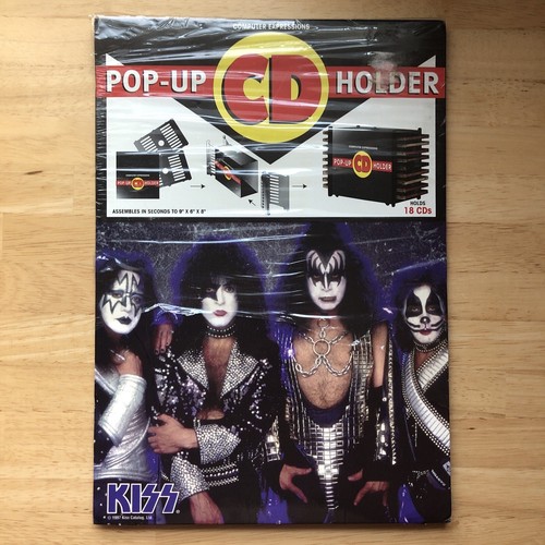 Pop Up Cd Holder Kiss 1997 Rock N Roll Vintage | eBay