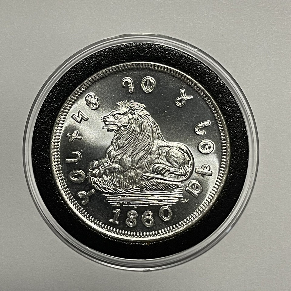 Mormon Religious Lion Collectible Coin 1 Troy Oz .999 Fine Silver Round ...