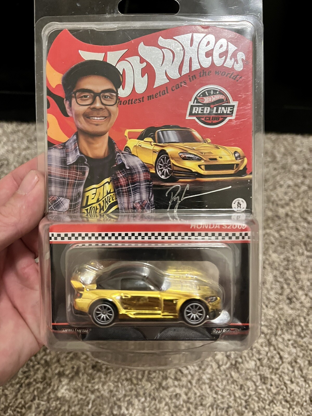 hot wheels RLC Exclusive Ryu Asada Red Line Club S2000 Gold #12672 New ...