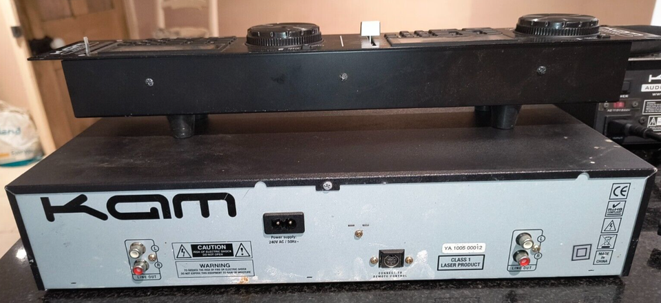 KAM KCD1200 DJ DUAL CD PLAYER / MIXER SET W/ CONTROLLER | eBay UK