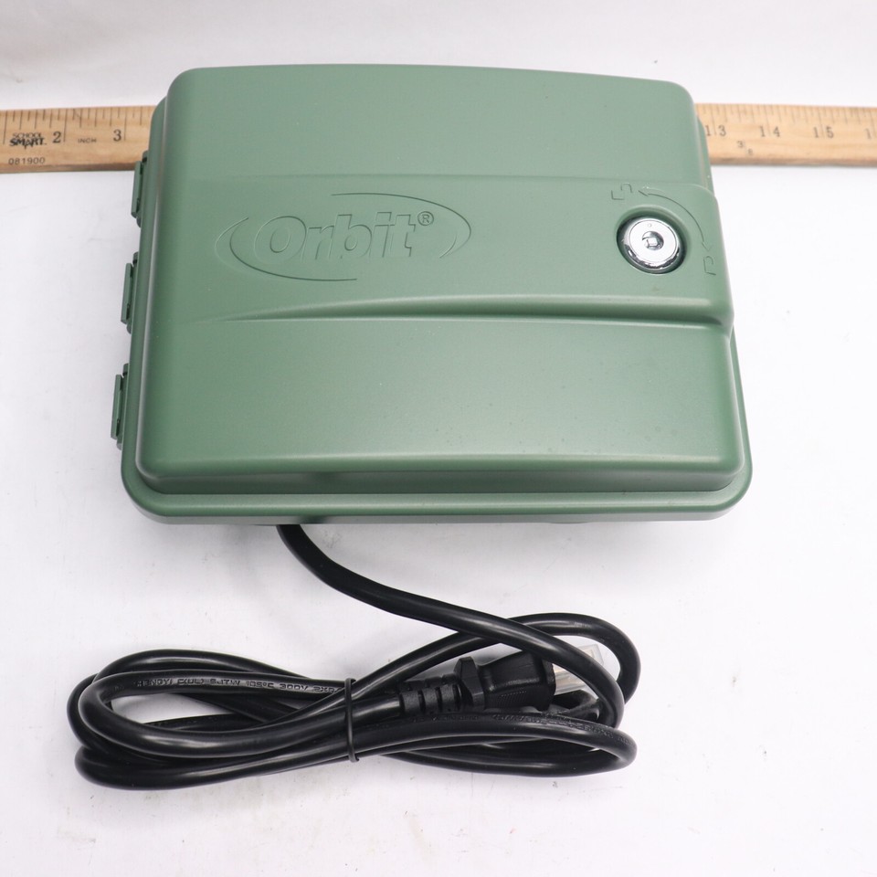 Orbit Indoor/Outdoor Sprinkler Timer Easy-Set Logic Green 6-Station ...
