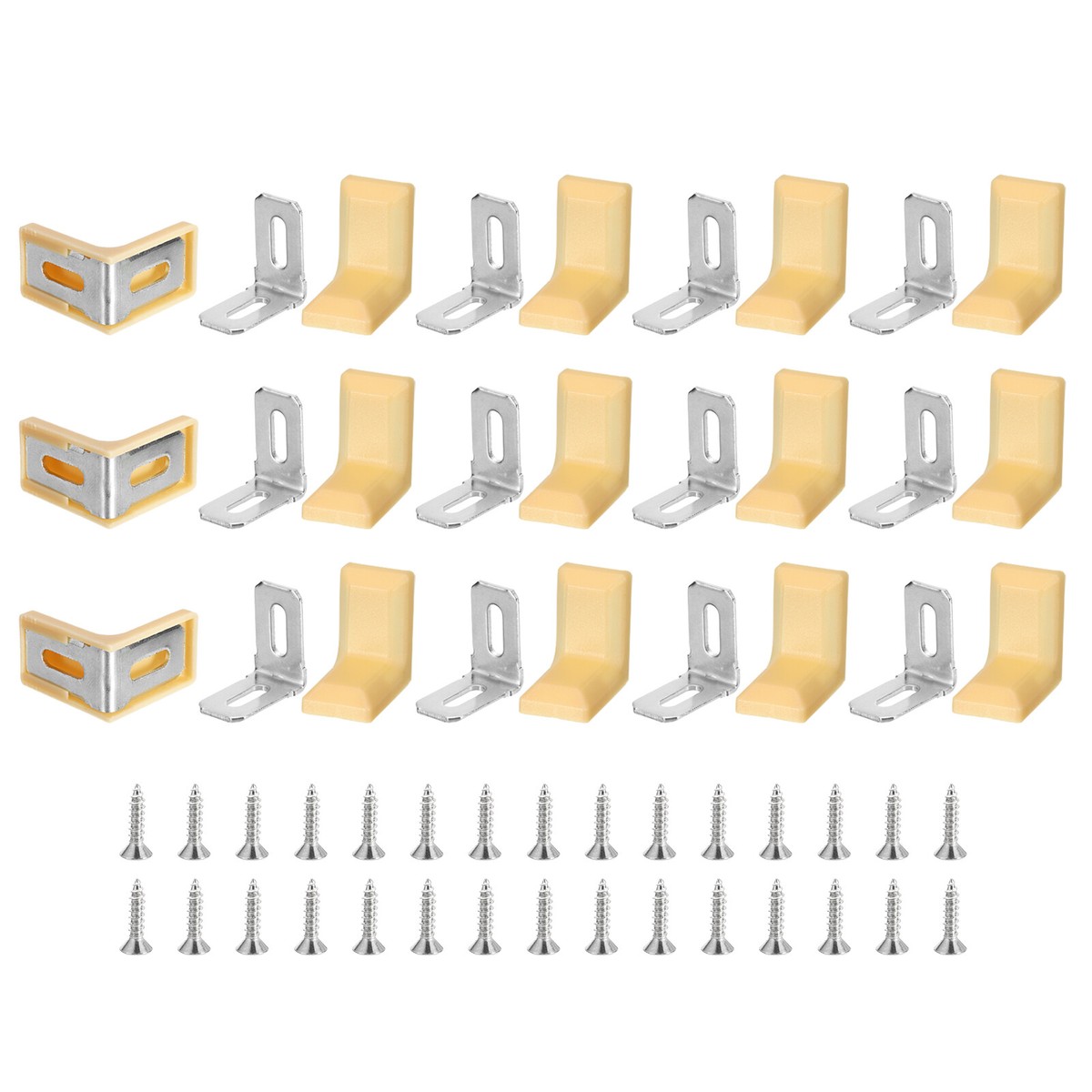 Plastic Angle Brackets Hardware 3 Sided Plastic Corner Brace Onward