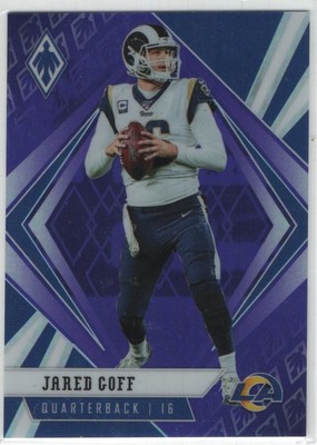 2020 Panini Phoenix Jared Goff Purple Refractor /149 #95 | eBay