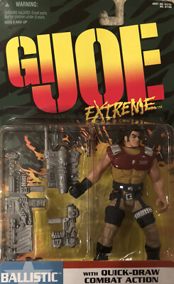 Vintage 1995 GI Joe Extreme Ballistic with Quick-Draw Combat Action ...