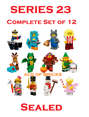 Lego Series 23 Collectible Minifigures 71034 - Complete Set of 12 🔥IN ...