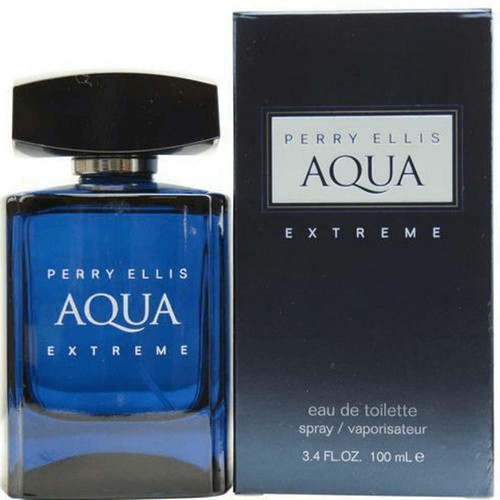 AQUA EXTREME by Perry Ellis cologne for men EDT 3.3 / 3.4 oz New in Box ...