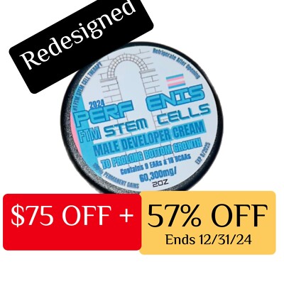 #1 TRANS CREAM (14 DAY SAMPLE PK) Perfenis FTM Pumping Cream (0.18 oz ...