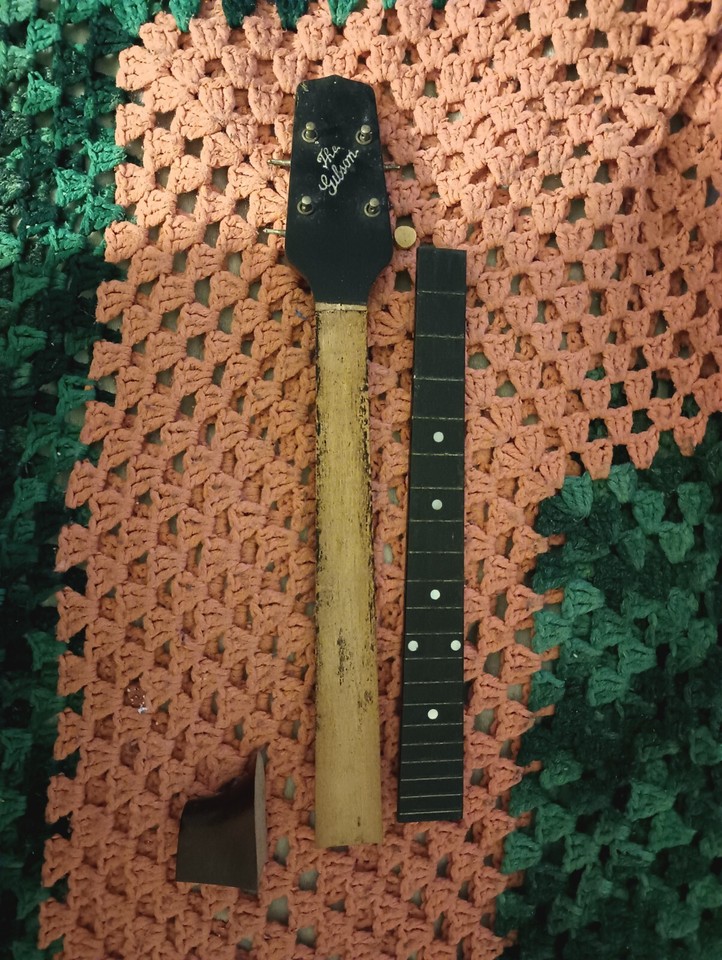 1930's Gibson Tenor Banjo Neck Snake Head | eBay
