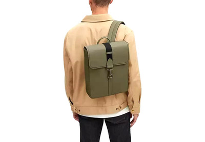 Coach Blaine Backpack Olive Green Pebbled Leather | eBay