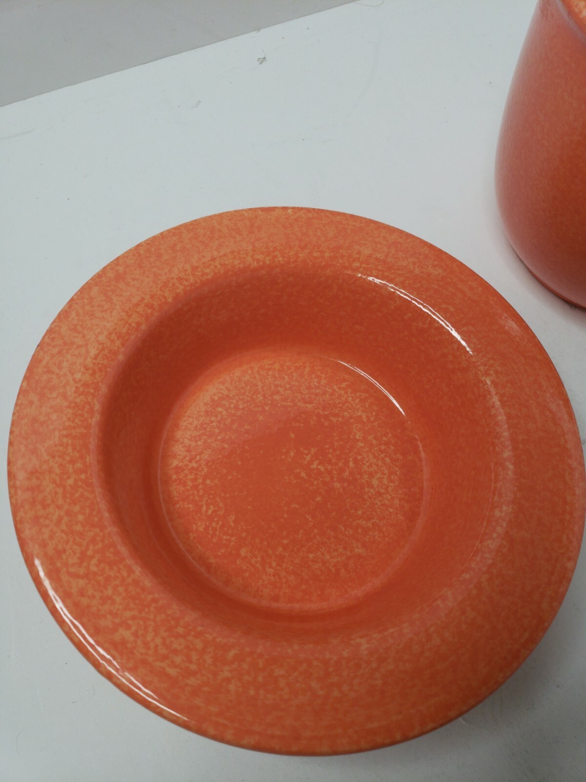 Pfaltzgraff Napoli Dip Ice Cooler Bowl Set Peach Chip Dip Server ...