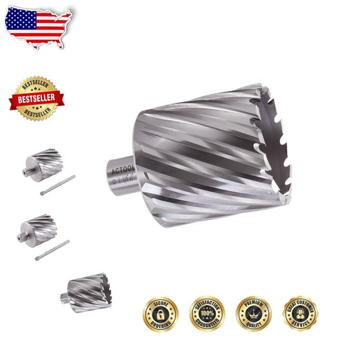 Professional Grade HSS Annular Cutter with 3/4" Weldon Shank - 2-3/8 ...