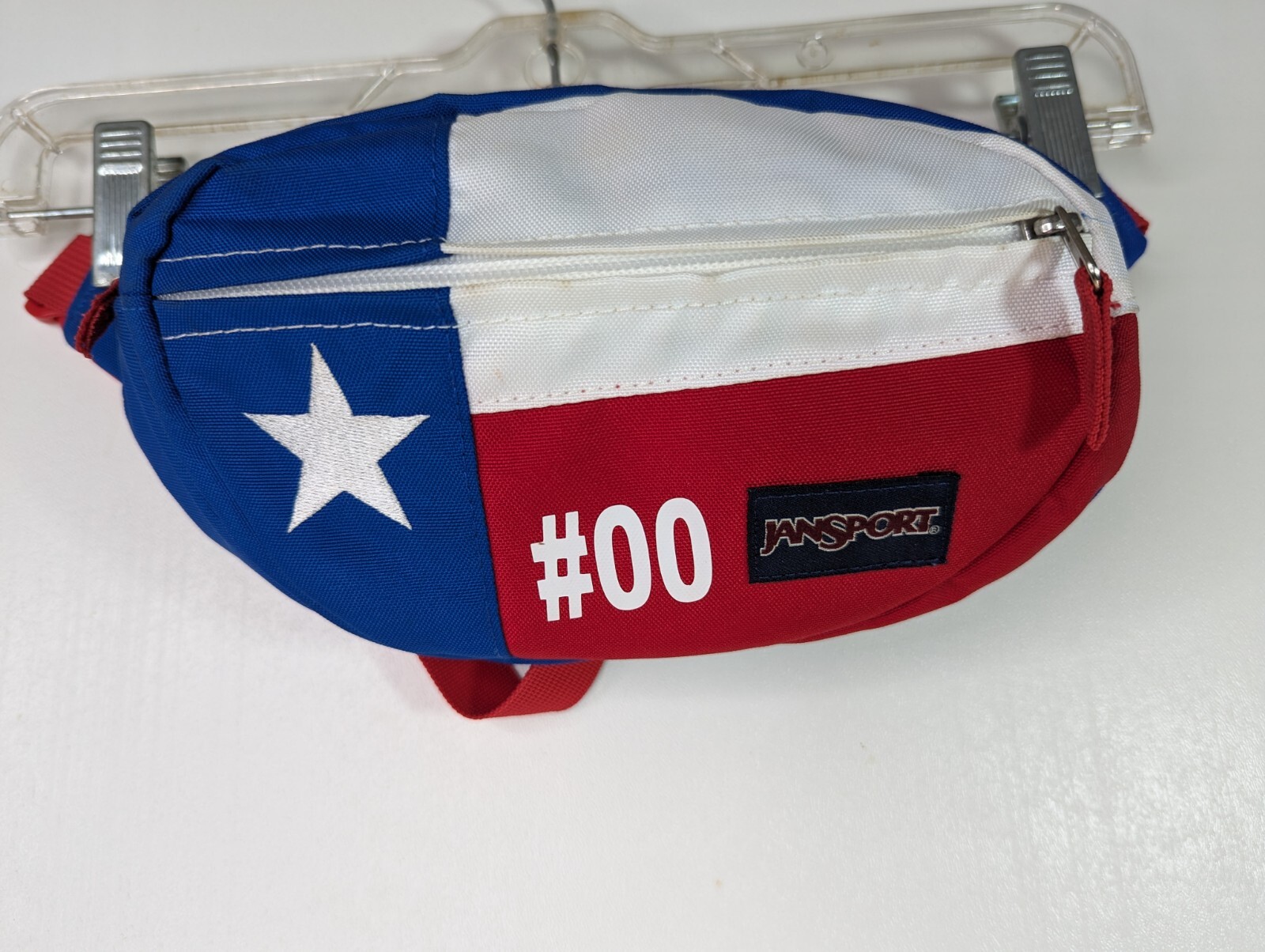 Texas Flag Lone Star Fanny Pack Jansport Waist Belt Belly Bumbag Red ...