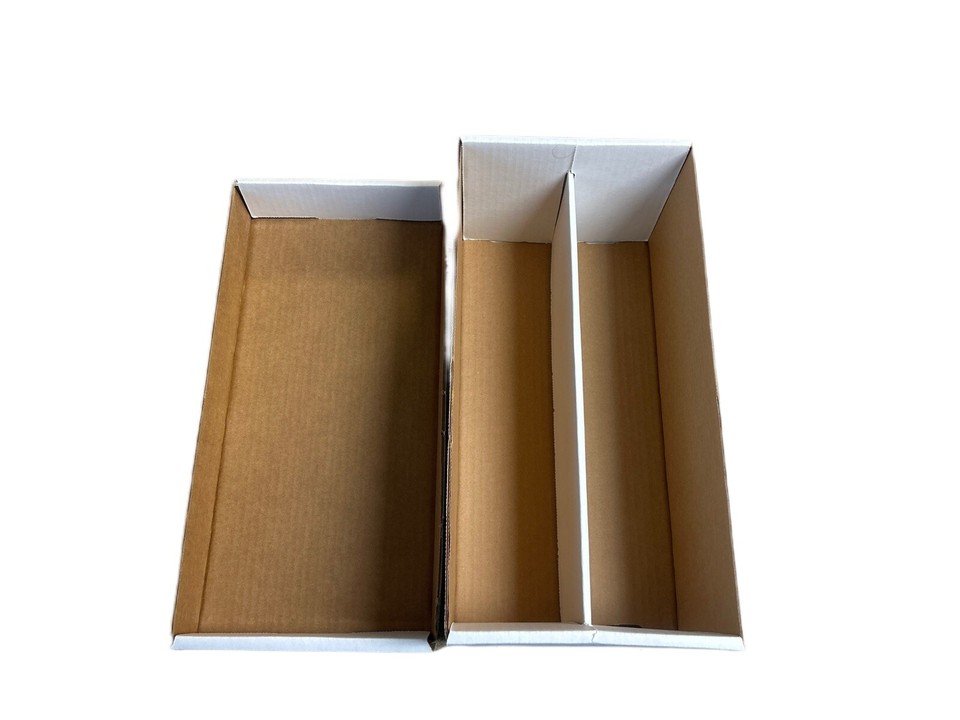 BCW Graded Card Shoe Storage Box 2 Row Cardboard Lid PSA Beckett ...