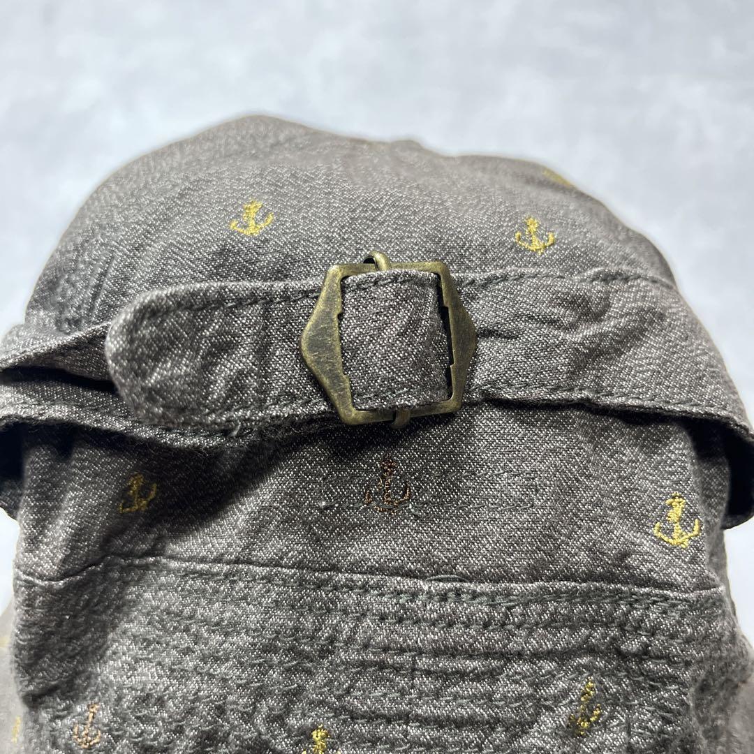 KAPITAL BORO Hat Anchor Embroidery Sashiko Boro Boro KAPITAL BORO Hat Anchor Embroidery Sashiko Boro Boro