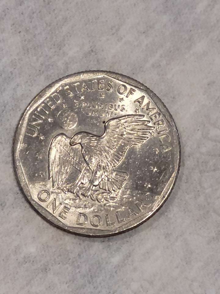 1980 Susan B Anthony Mint D Liberty One Dollar Coin Wide Rim | eBay