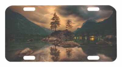 Nature Scene License Plate Auto Tag | eBay