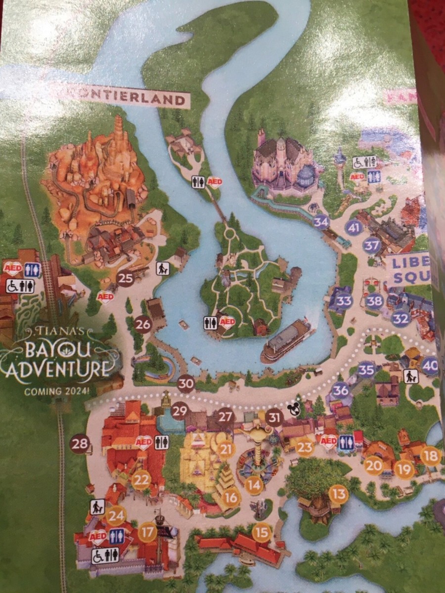 Magic Kingdom Map 2024 Pdf