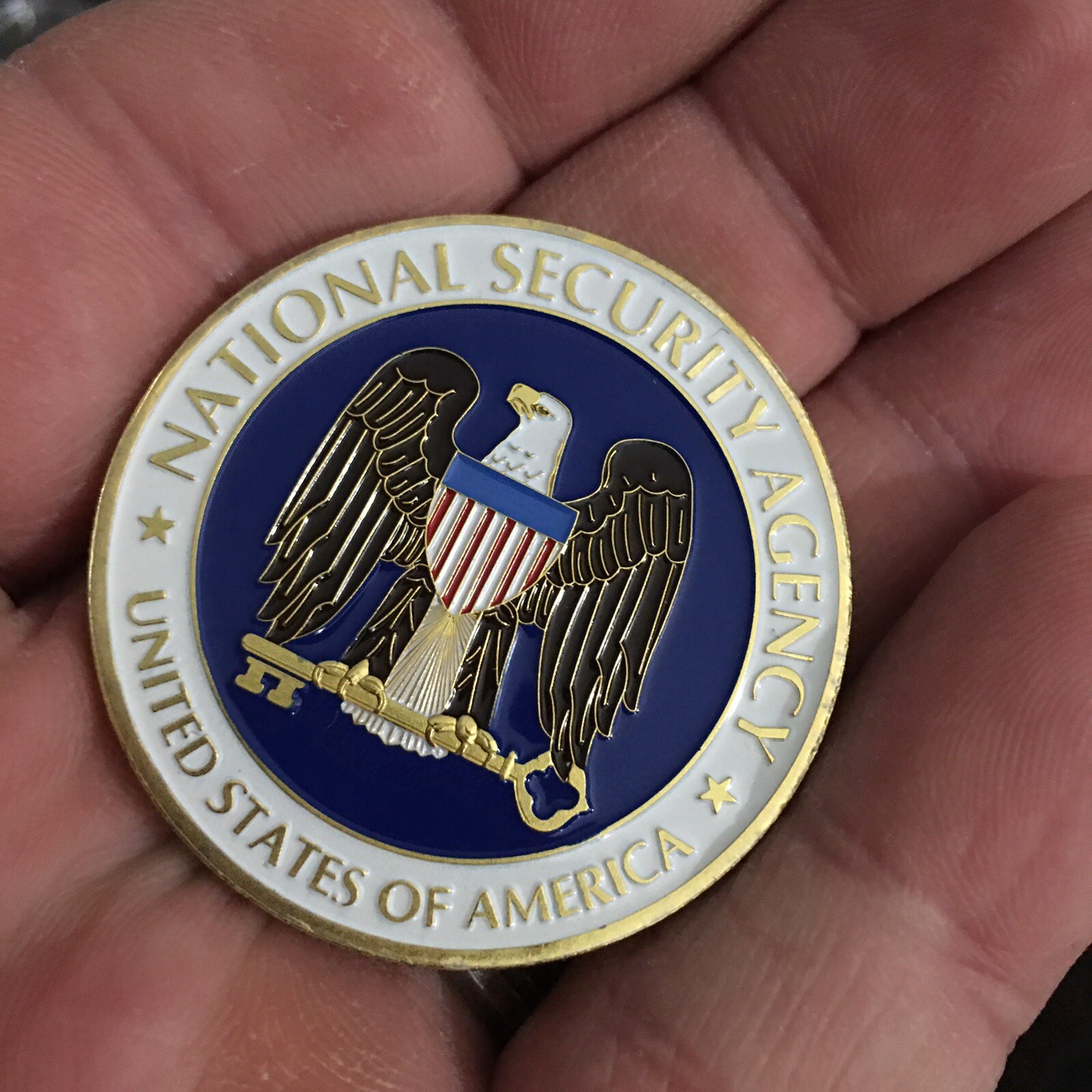 NSA US National Security Agency WASHINGTON DC Challenge Coin with Case ...