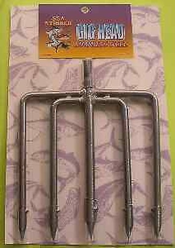 Sea Striker SH-5 Spear Gig Head 5 Tine Stainless Steel For 3/8 ...
