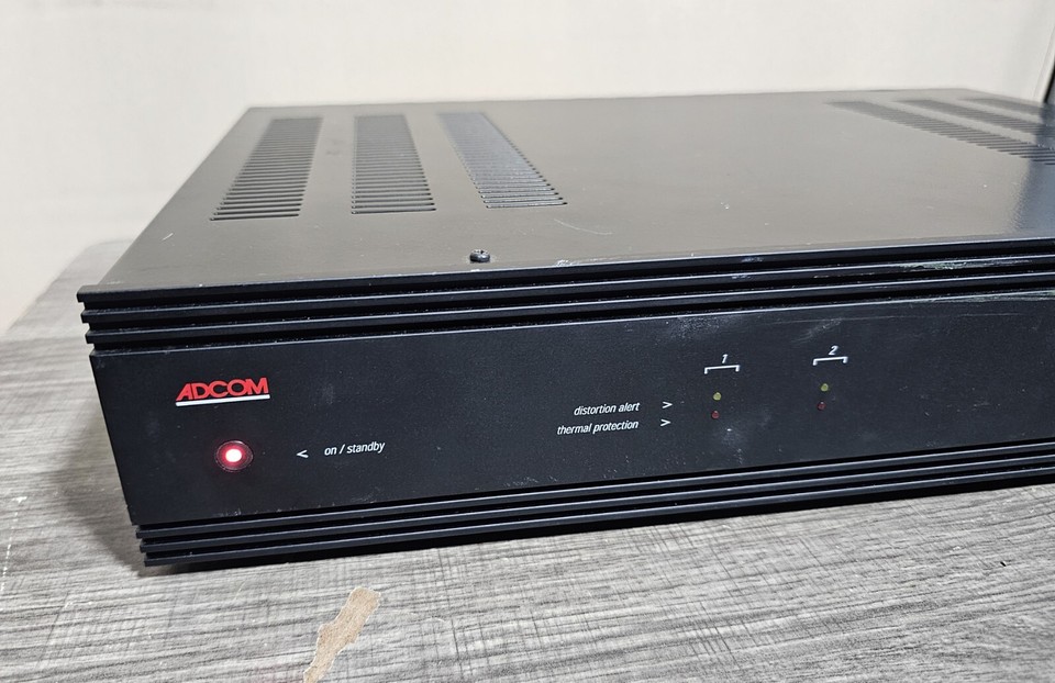 Adcom GFA-6002 2-Channel Bridgeable Stereo Amplifier GFA6002 Power Amp ...