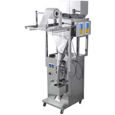 Electric Package Packet Machine Side Sealing Double 100g Particle ...
