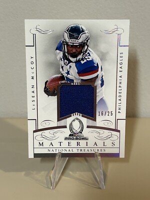 2014 National Treasures Pro Bowl Materials /25 LeSean McCoy #PB-LM12 ...