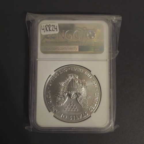 2018 American Silver Eagle NGC MS70 First Day Of Issue Edmund Moy ...