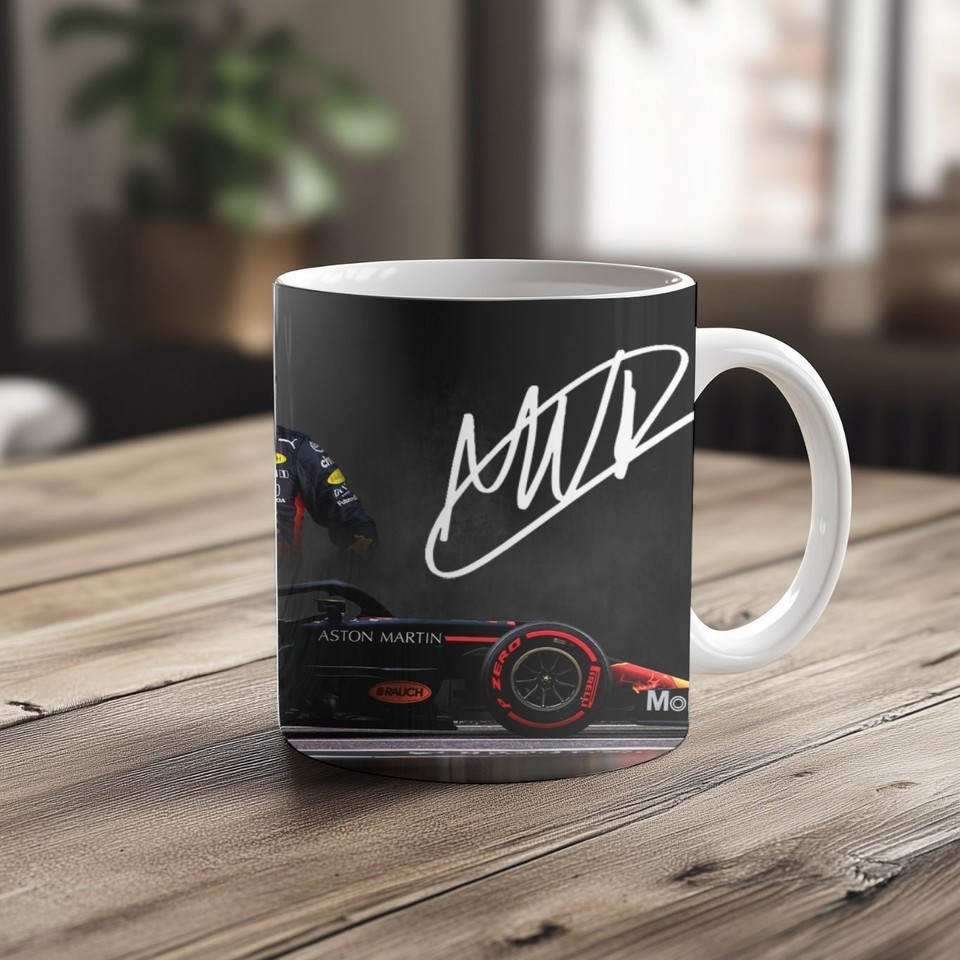 Max Verstappen inspired Formula One F1 11oz Mug Gift Ceramic Motorsport ...