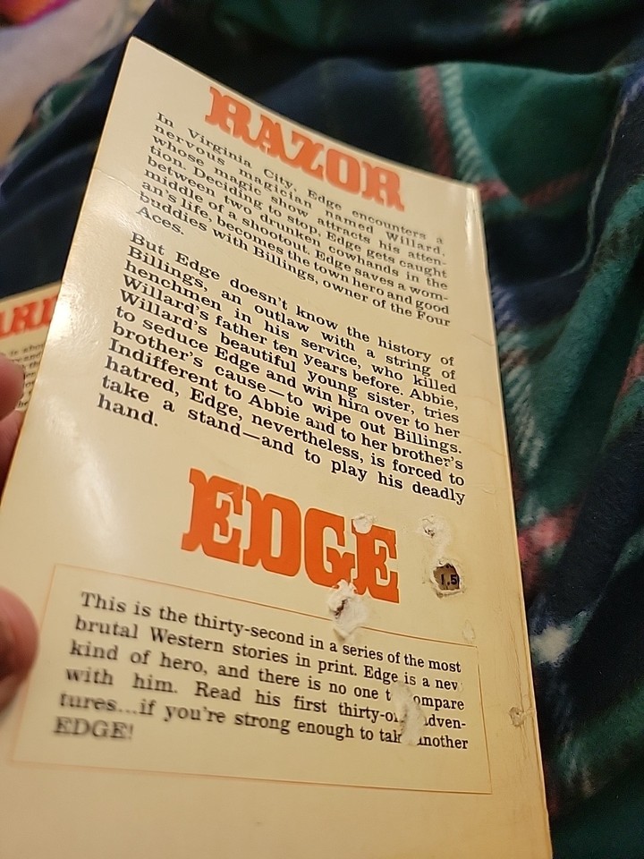 EDGE LOT George G. Gilman Westerns 2 BOOKS #26 & 32 - Savage Dawn | eBay