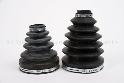 CV Axle Inner & Outer Boot 6 Piece Kit-4 Metal CLAMPS-Fits: Toyota ...