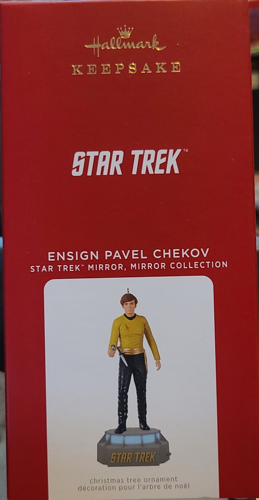 HALLMARK 2021 STAR TREK ENSIGN PAVEL CHEKOV--STORYTELLER | eBay