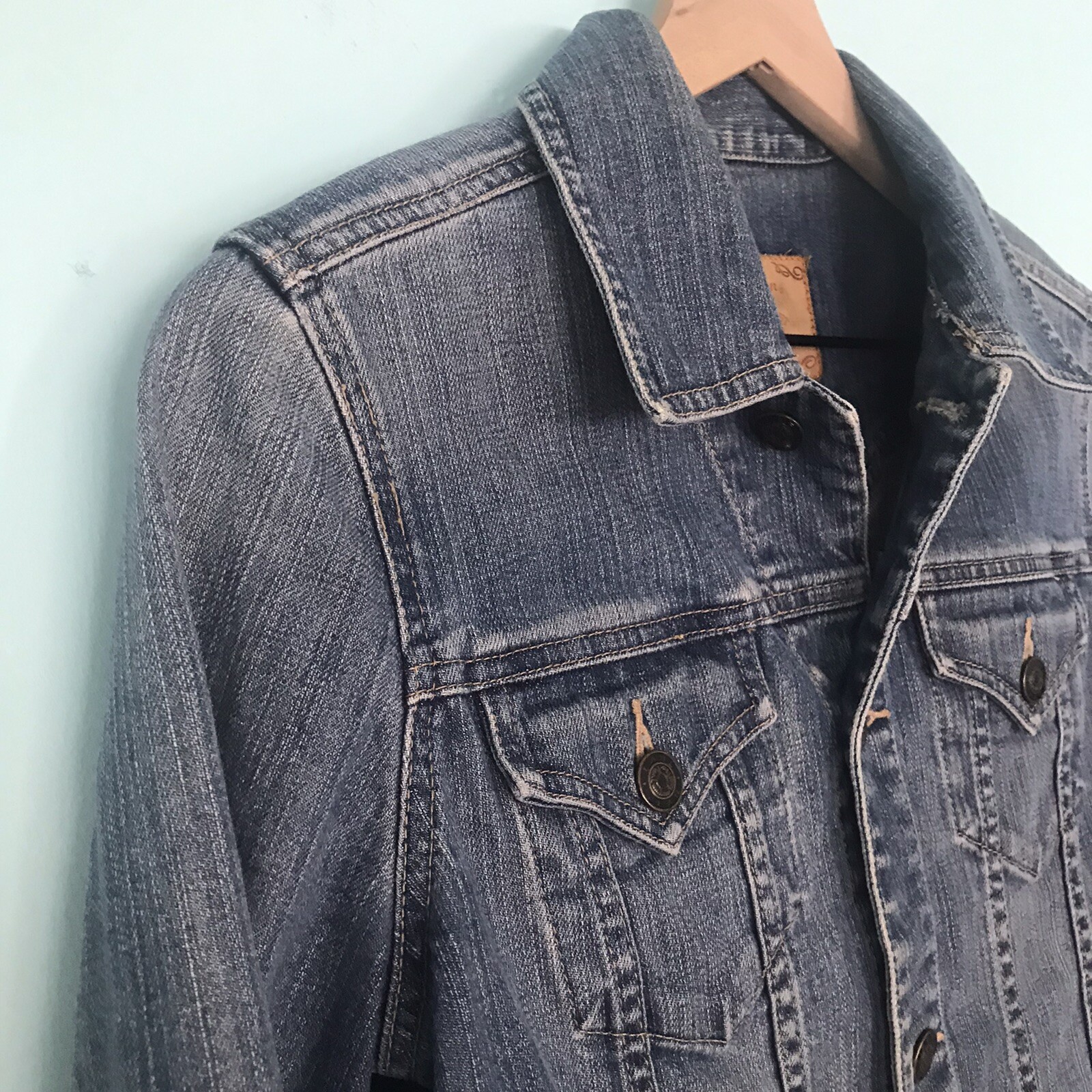 Earl Jean Y2K Vintage Denim Jacket S Ashely Olsen Rare Gilmore Girls ...