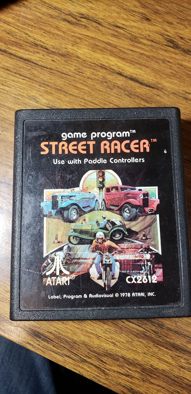 Street Racer Atari 2600 Game Vintage Video Game CX2612 Tested, Works ...