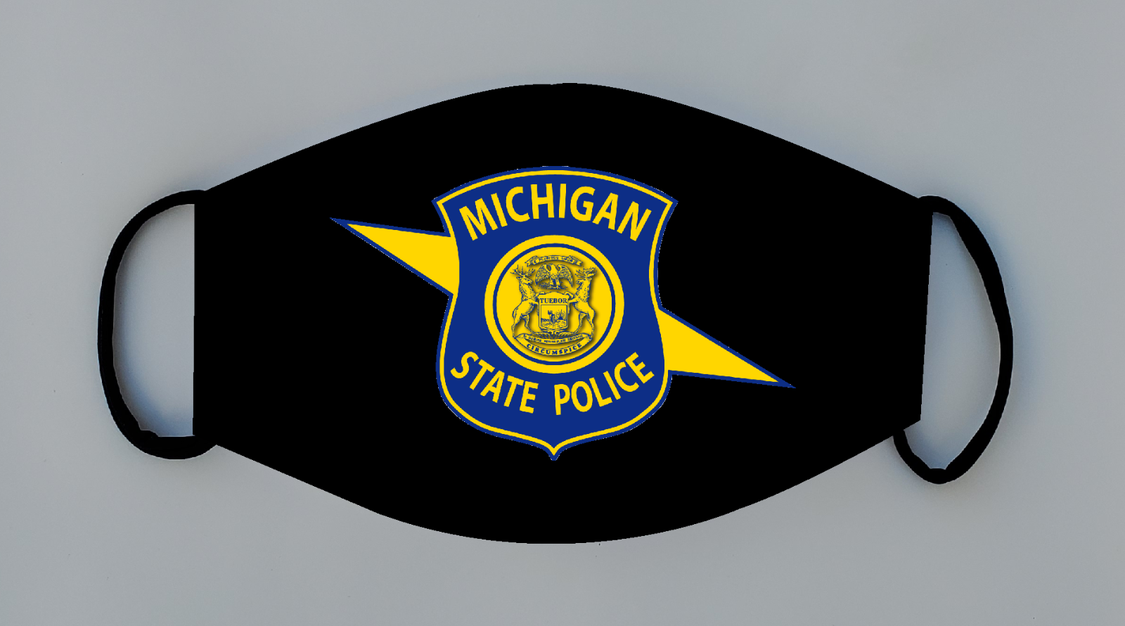 Michigan State Police Reusable Face Mask MI Trooper Police Highway ...