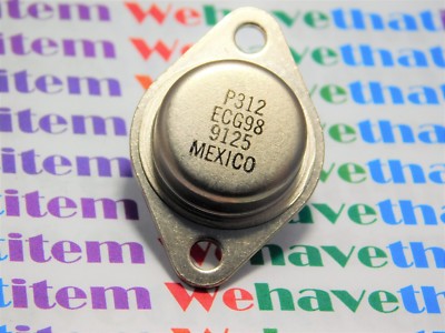 ECG98 / COMPARABLE TO NTE98 / DARLINGTON POWER AMP / TO3 / 2 PIECES ...