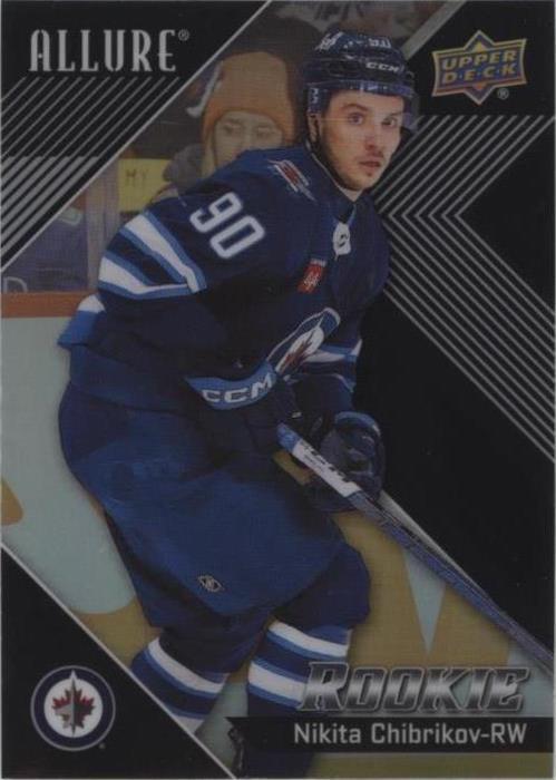2024-25 Upper Deck Allure - Rookies Nikita Chibrikov #142 Black Rainbow ...