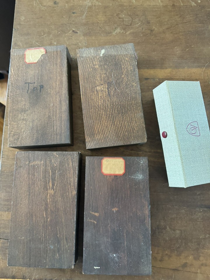 Vintage Biology Slide Collection Wooden Boxes Plus Slide Preparation ...