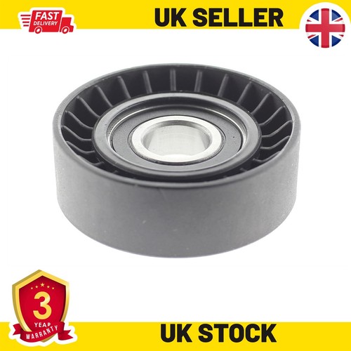 Fan Belt Tensioner Pulley V Ribbed Belt Idler FITS NISSAN MICRA NOTE ...