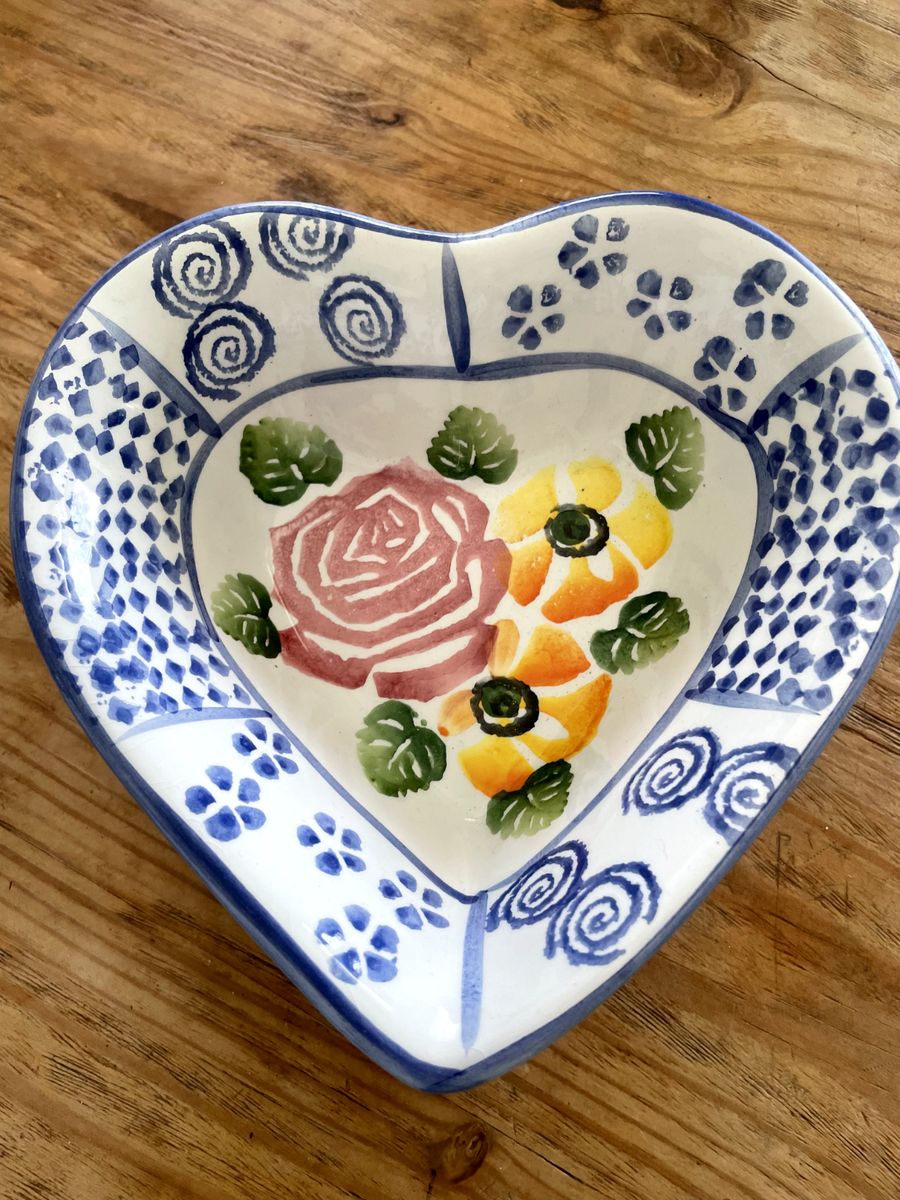 Hand Painted Italian Pottery Deruta Italy By Gute | Raffaellesco