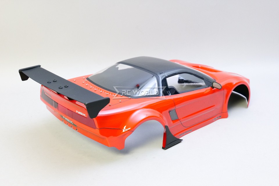 1/10 RC Car BODY Shell ACURA NSX Body RED Fits TT-01 *FINISHED* | eBay