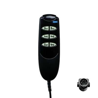 6 Button 5 Pin Remote Control Handset for Electric Drive Medical ...