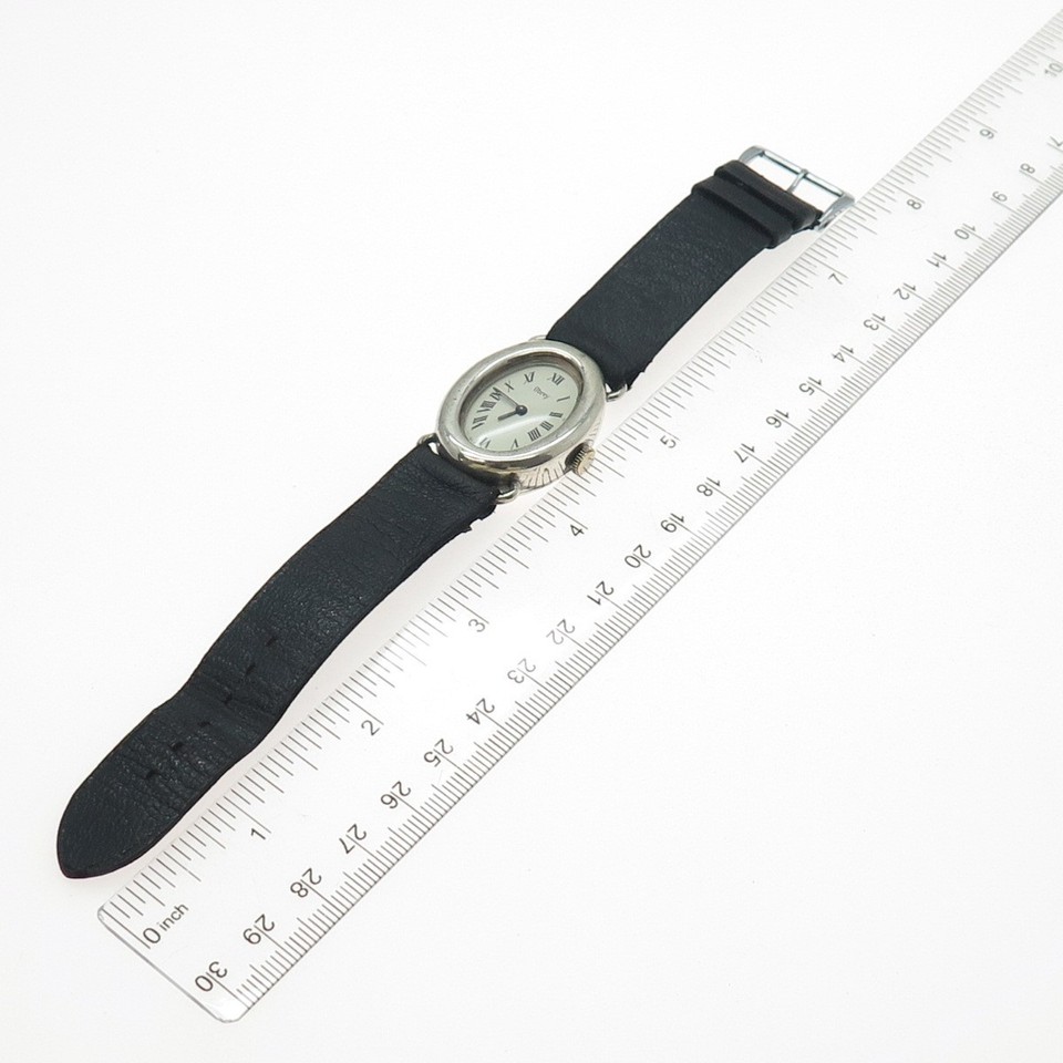 OBREY PARIS 800 Silver Vintage 1970s France 17 Jewels Ladies Watch 6.5 ...