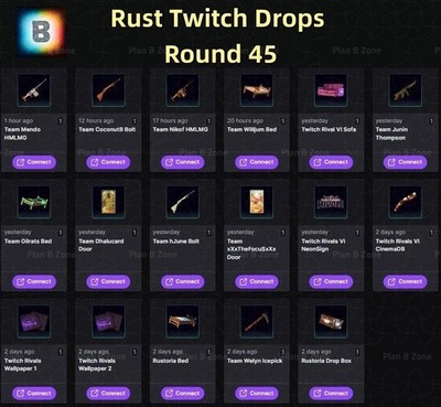 RUST TWITCH DROPS - ROUND 45: 17 Items. (Digital Product) | eBay
