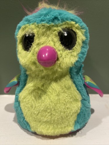 Hatchimals Bird Light Up Penguala Talking Penguin Pink Green Teal | eBay