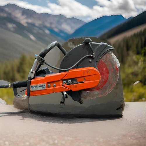 K40 Husqvarna PARTNER SAW Pneumatic Cut Off Saw | eBay