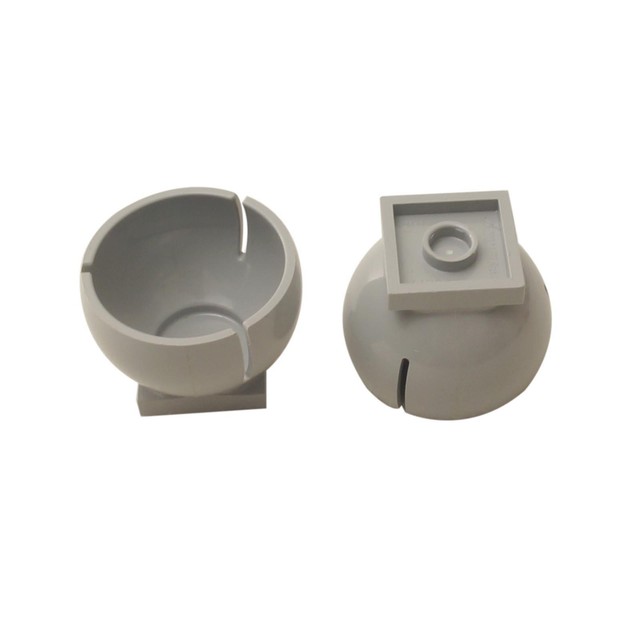 LEGO 44358 2x2 Cylinder Hemisphere Ball Turret Socket Lime Green X1 VGC ...