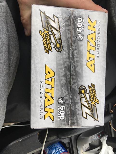 ZAP Xtreme Sportz Attak Paintball 500 Count 68 Cal (13b) for sale ...