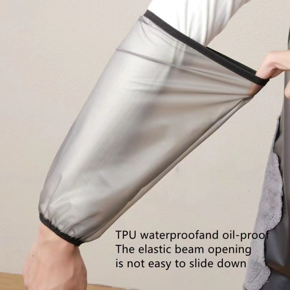 2Pcs Oil-proof Long Oversleeve Anti-Dirty Oil Sleeves Quality Arm ...