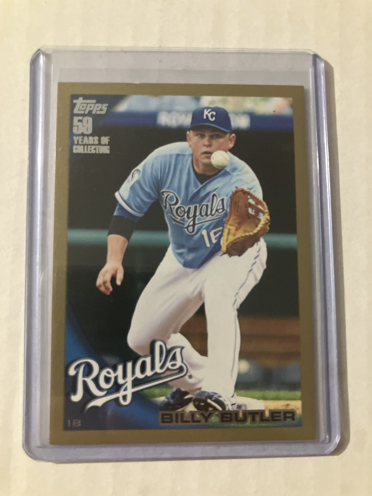 2010 Topps Gold Border Kansas City Royals Baseball Card #52 Billy ...